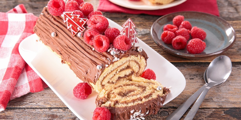 Recettes de bûche de Noël faciles | Mes recettes faciles