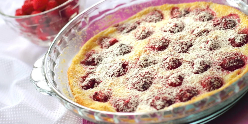 Recette Clafoutis aux framboises facile | Mes recettes faciles